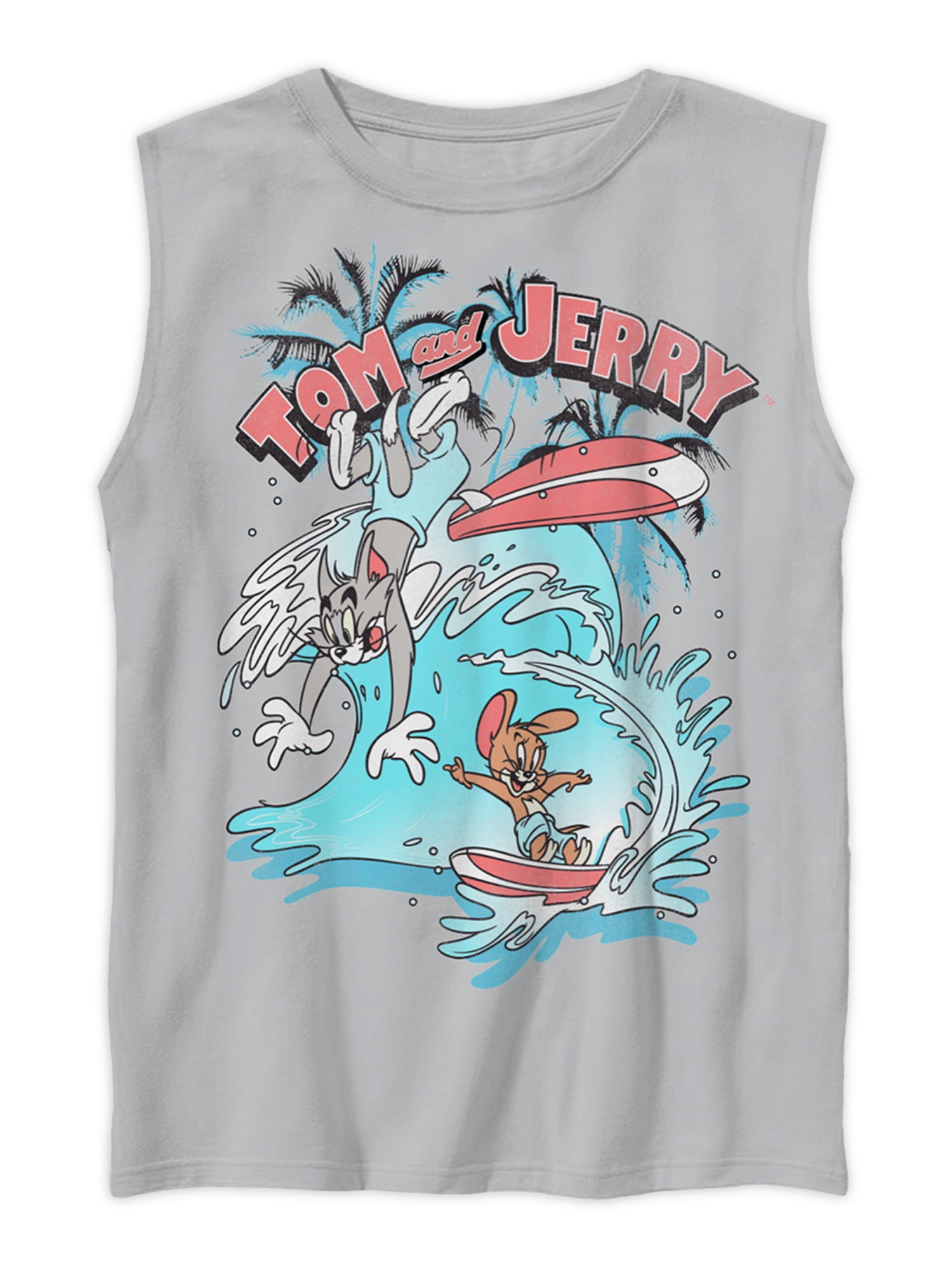 Tom and Jerry Boys Muscle, Sizes 4-18 - Walmart.com