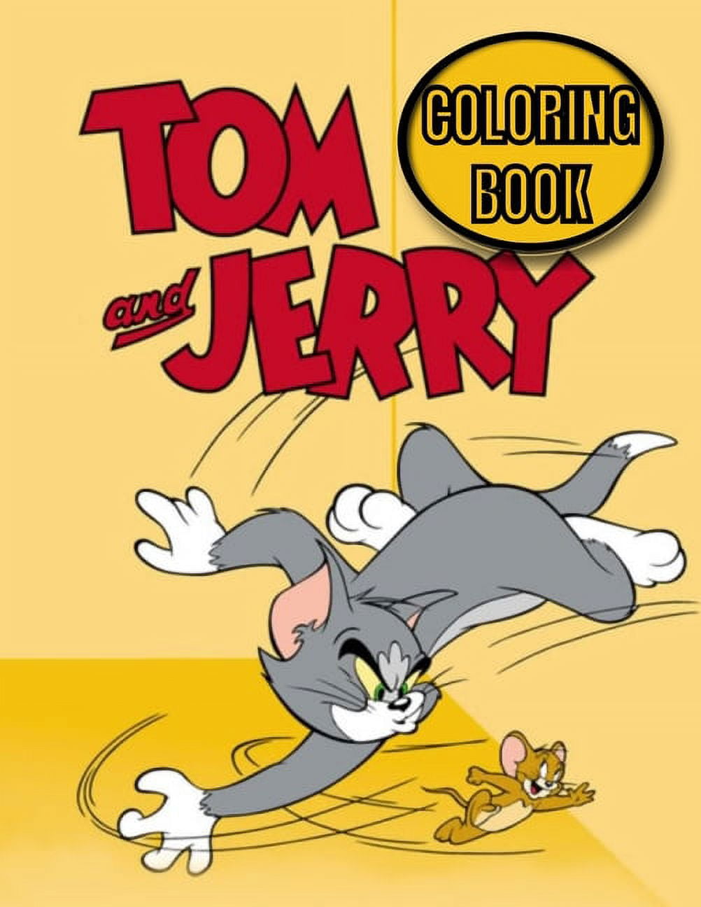 Tom and Jerry Coloring Book: coloring book 8.5*11 with 100 pages ...