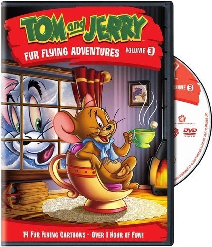 Tom-and-Jerry:-Fur-Flying-Adventures,-Vol.-3-(D-•V•-D) - Walmart.com