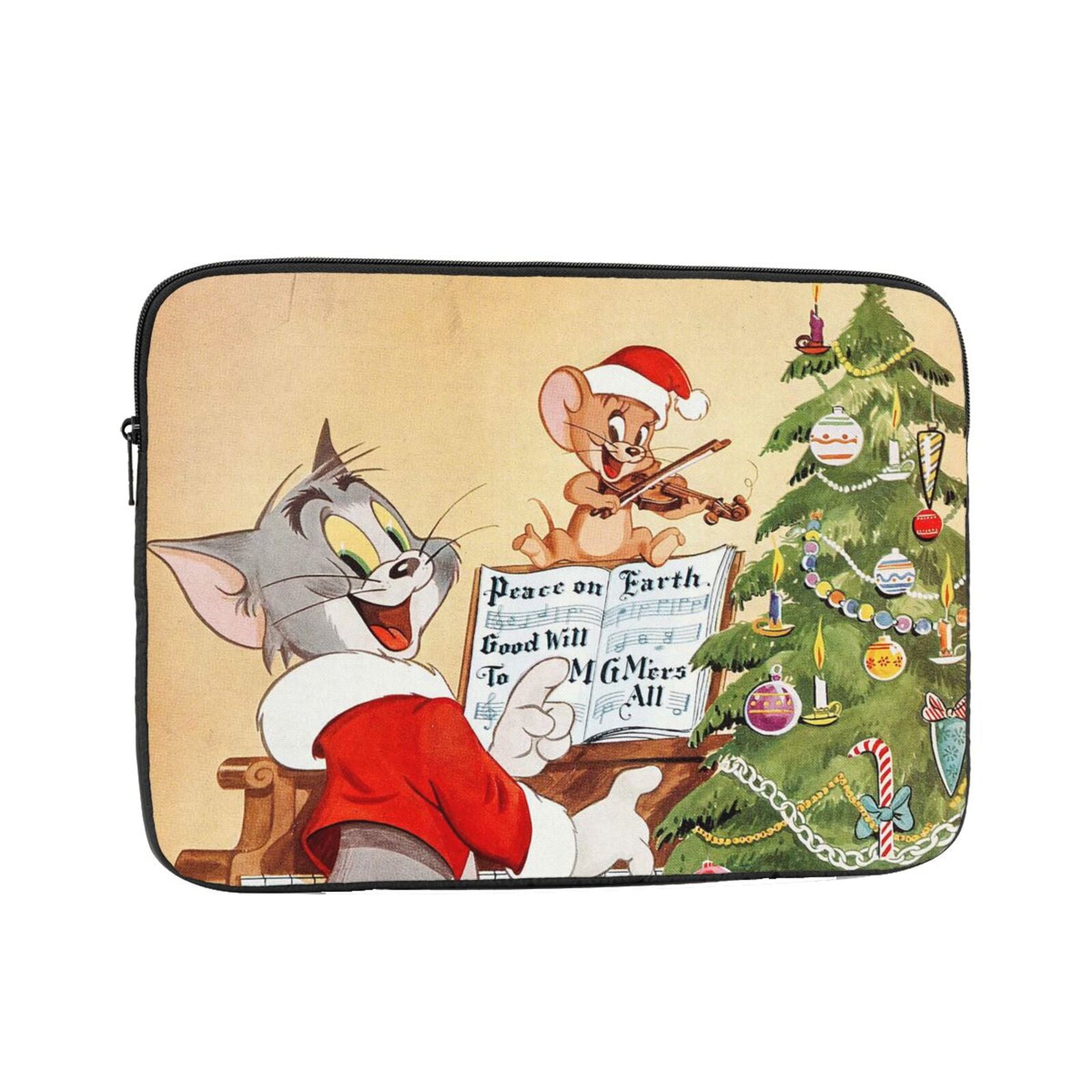 Tom and Jerry Laptop Sleeve Case 10 inch Laptop Bags Notebook Computer ...