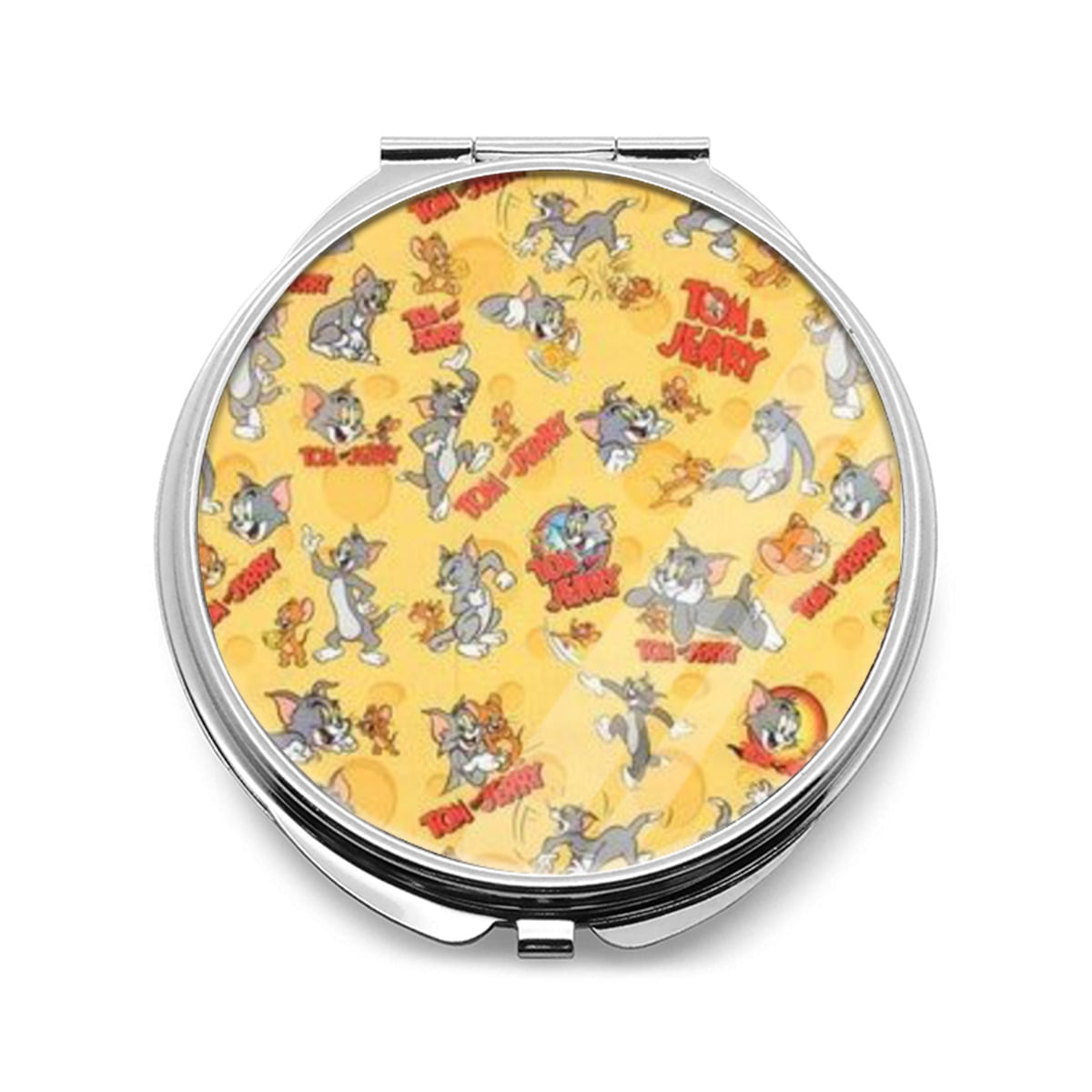 Tom and Jerry Makeup Compact Mirrors, Personal Portable Travel Handheld ...