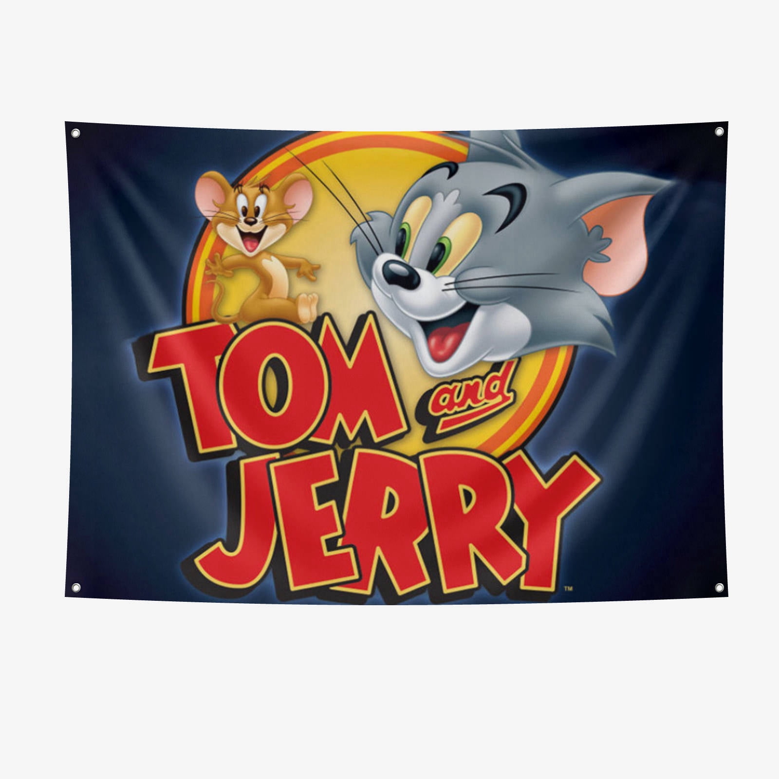 Tom and Jerry Party Supplies Festival Backdrop Party Banner 7x5ft 7*5FT ...