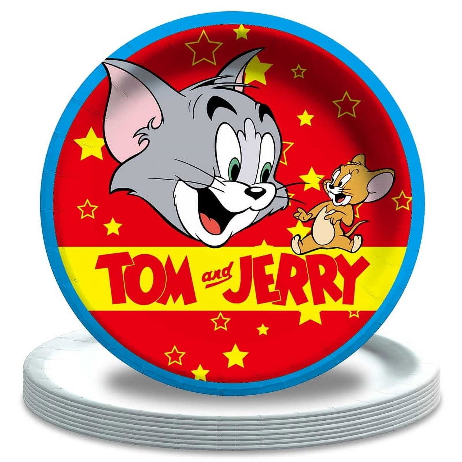 Tom and Jerry Pirates Plates Party Supplies Birthday Dinnerware ...