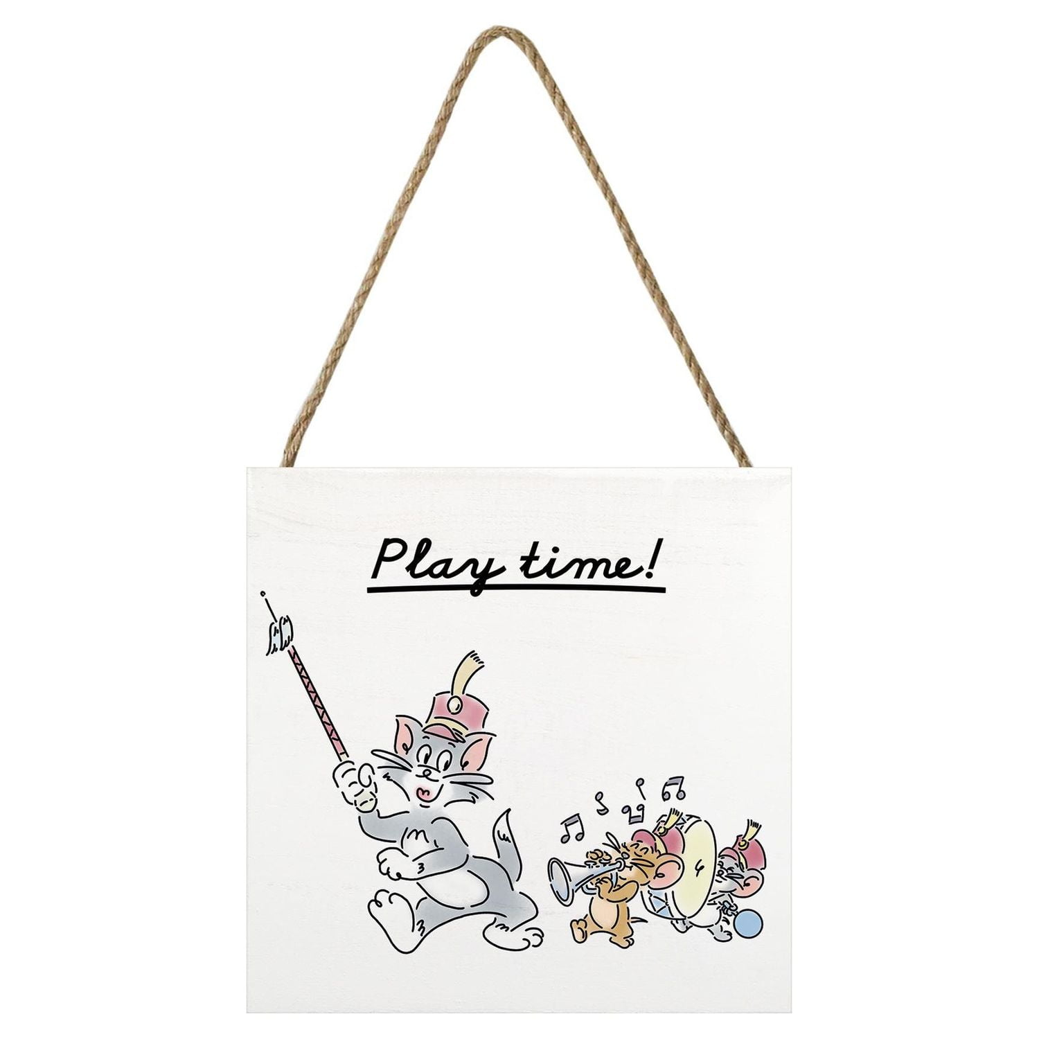 Tom and Jerry Play Time Wooden Block - Walmart.com