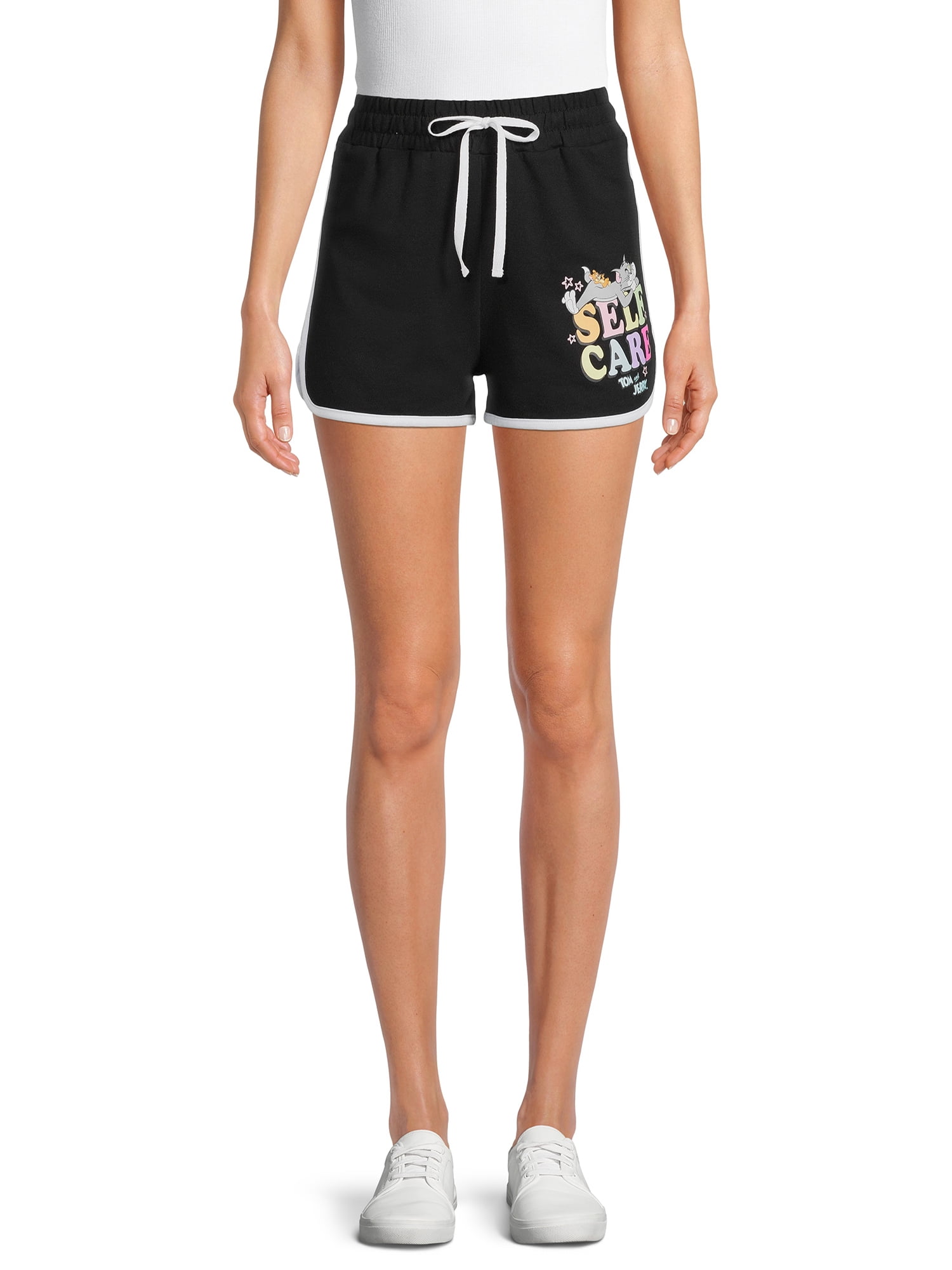Tom and Jerry Women's Juniors Retro Dolphin Shorts - Walmart.com