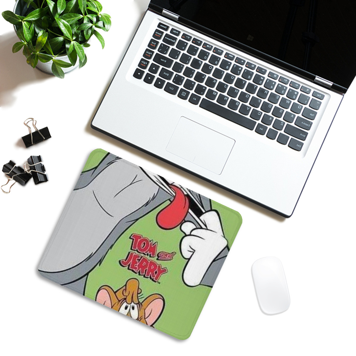 Tom and Jerry cute12*10in Genshin Impact Comfortable Mouse Pad Gaming ...