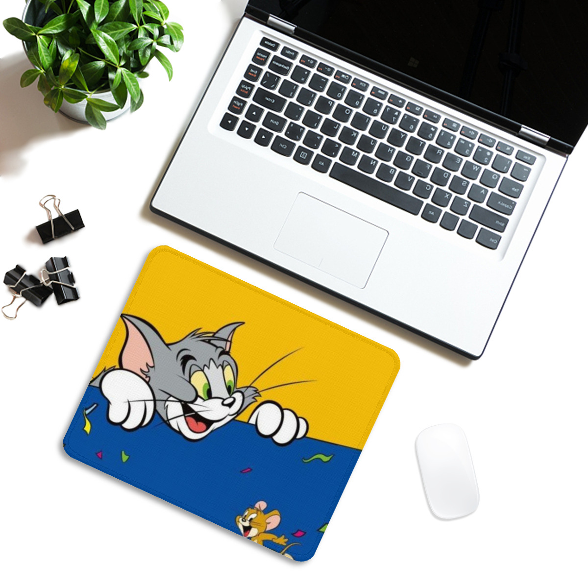 Tom and Jerry cute12*10in Genshin Impact Comfortable Mouse Pad Gaming ...