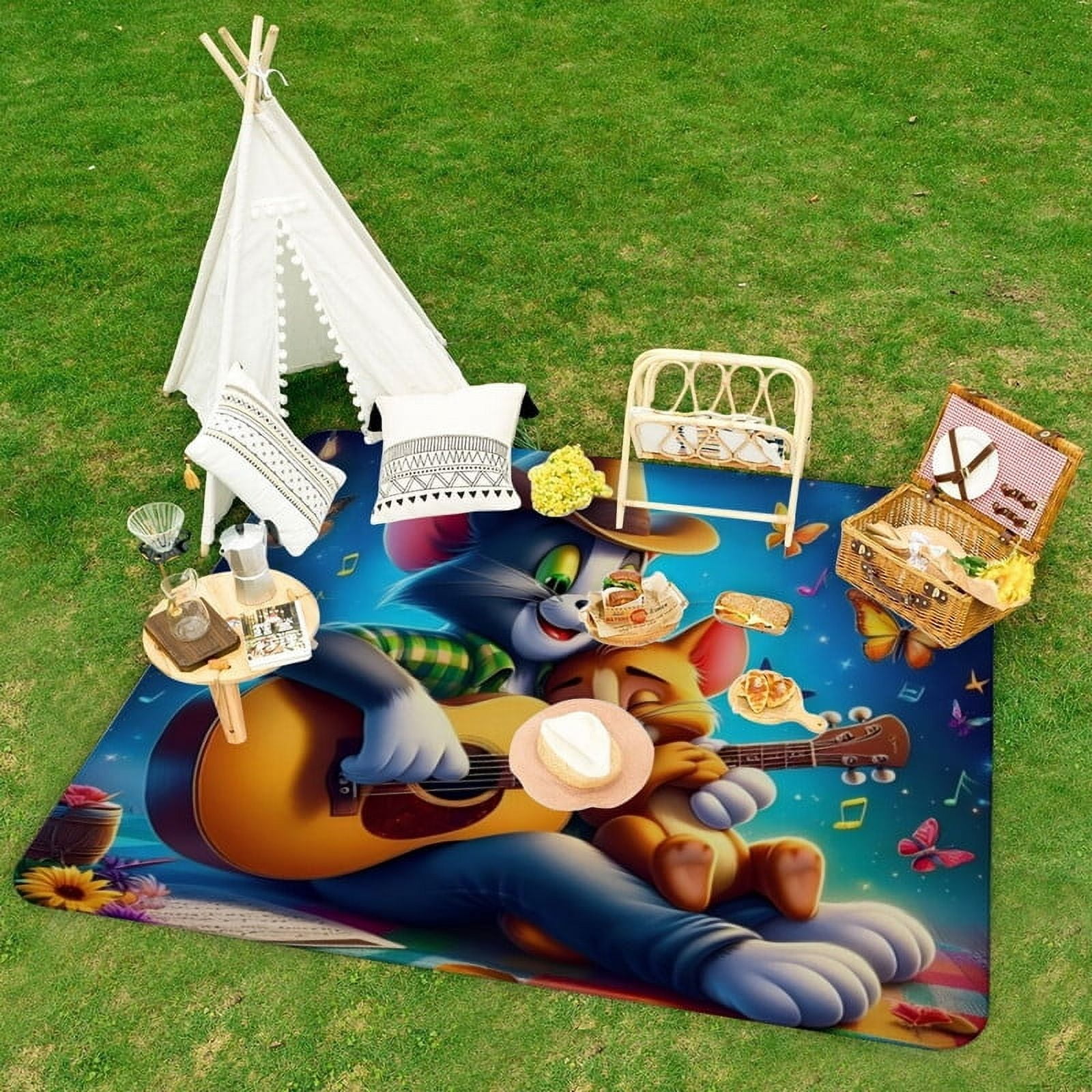 Tom and Jerry mat offers comfort, durability, and easy cleaning, making ...