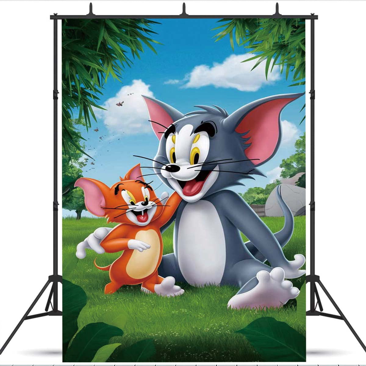 Tom and Jerry school Background Wall Decor Taspestry Poster Banner ...