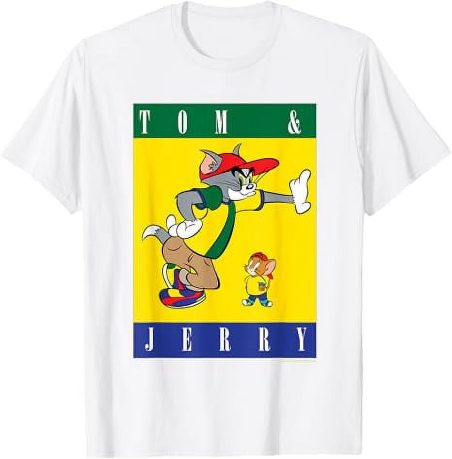 Tom and Jerry with Hats T-Shirt - Walmart.com