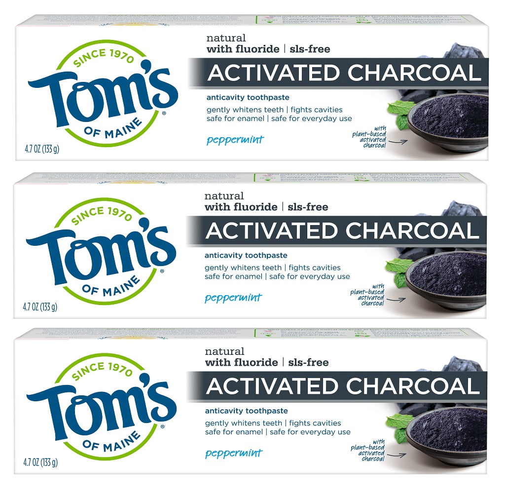 Toms Toothpaste in Toothpaste | Black - Walmart.com