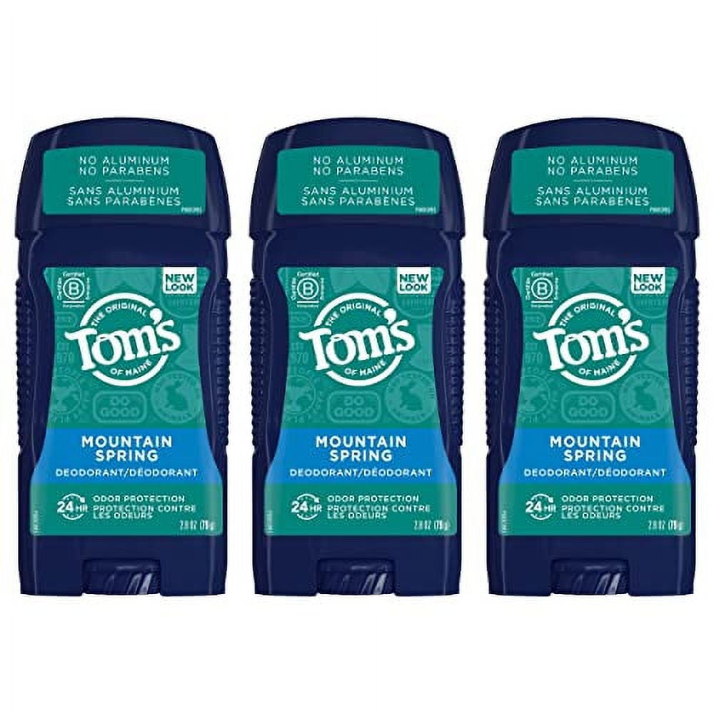 Tom's of Maine Long-Lasting Aluminum-Free Natural Deodorant for Men ...