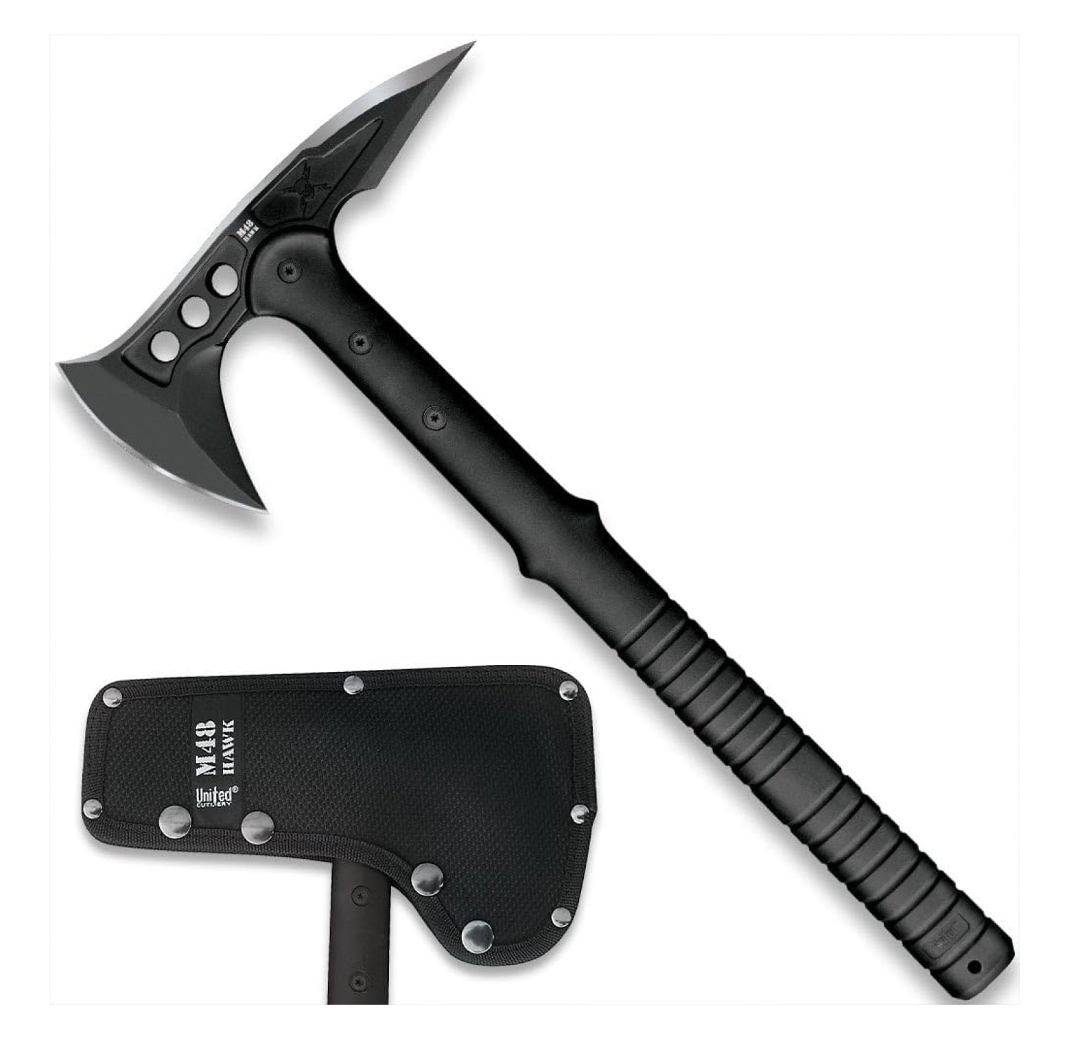Tomahawk Military Axe - Black Color | 3 ⅞” Cast Stainless Steel Axe ...