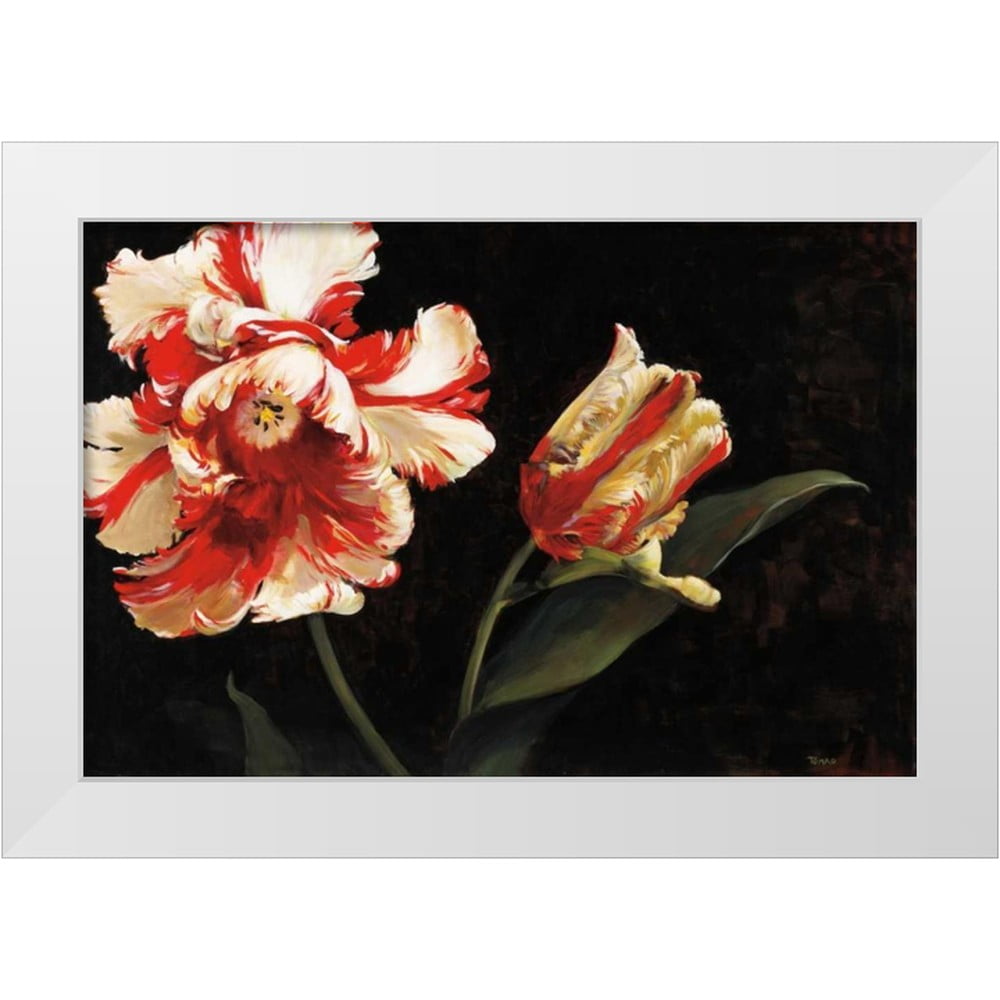 Tomao, Jennie 18x13 White Modern Wood Framed Museum Art Print Titled ...