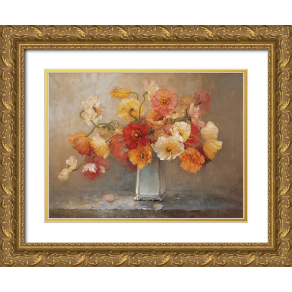 Tomao, Jennie 18x14 Gold Ornate Wood Framed with Double Matting Museum ...