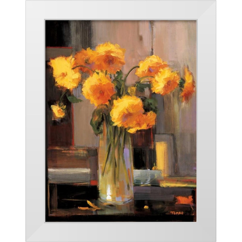 Tomao, Jennie 25x32 White Modern Wood Framed Museum Art Print Titled ...