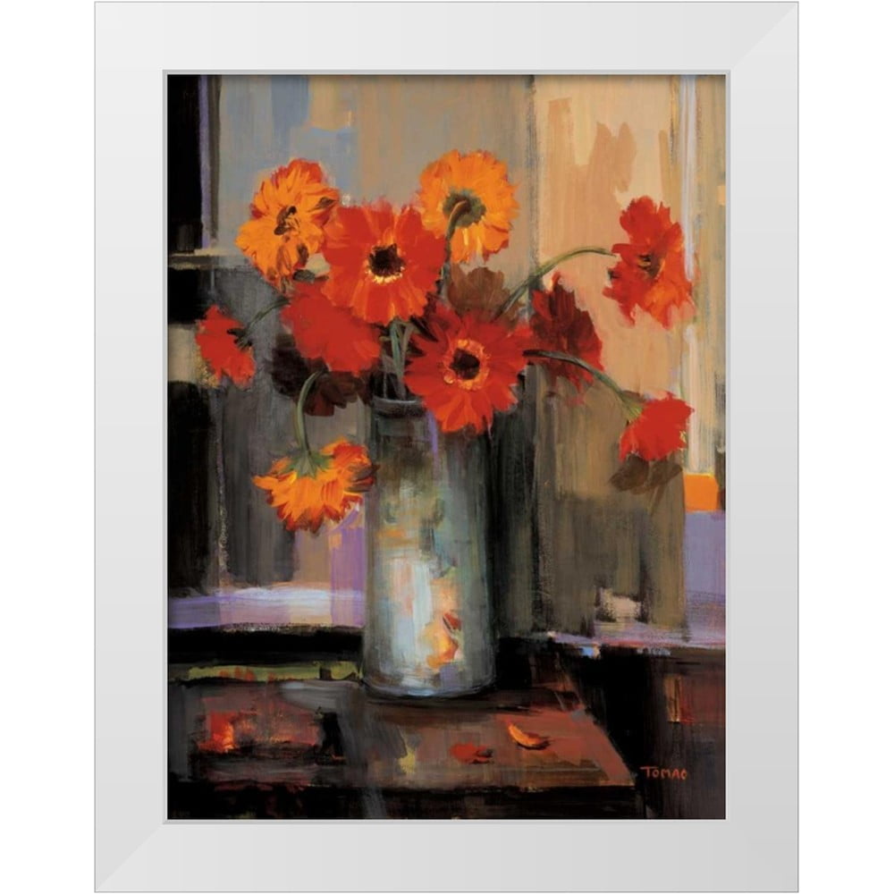 Tomao, Jennie 25x32 White Modern Wood Framed Museum Art Print Titled ...