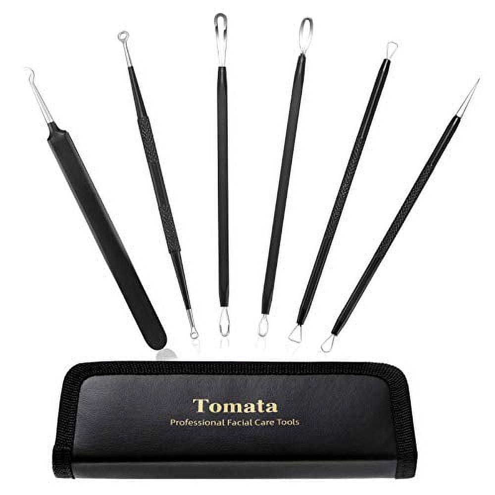 Tomata Blackhead Remover Comedone Extractor - (6 Piece Kit ...