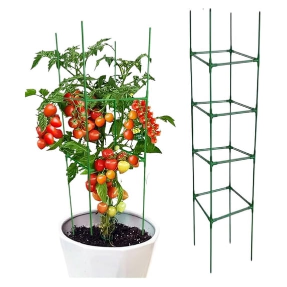 Tomato Cage Heavy-Duty for Garden & Pots, 2026 NEW Rust-Resistant ...