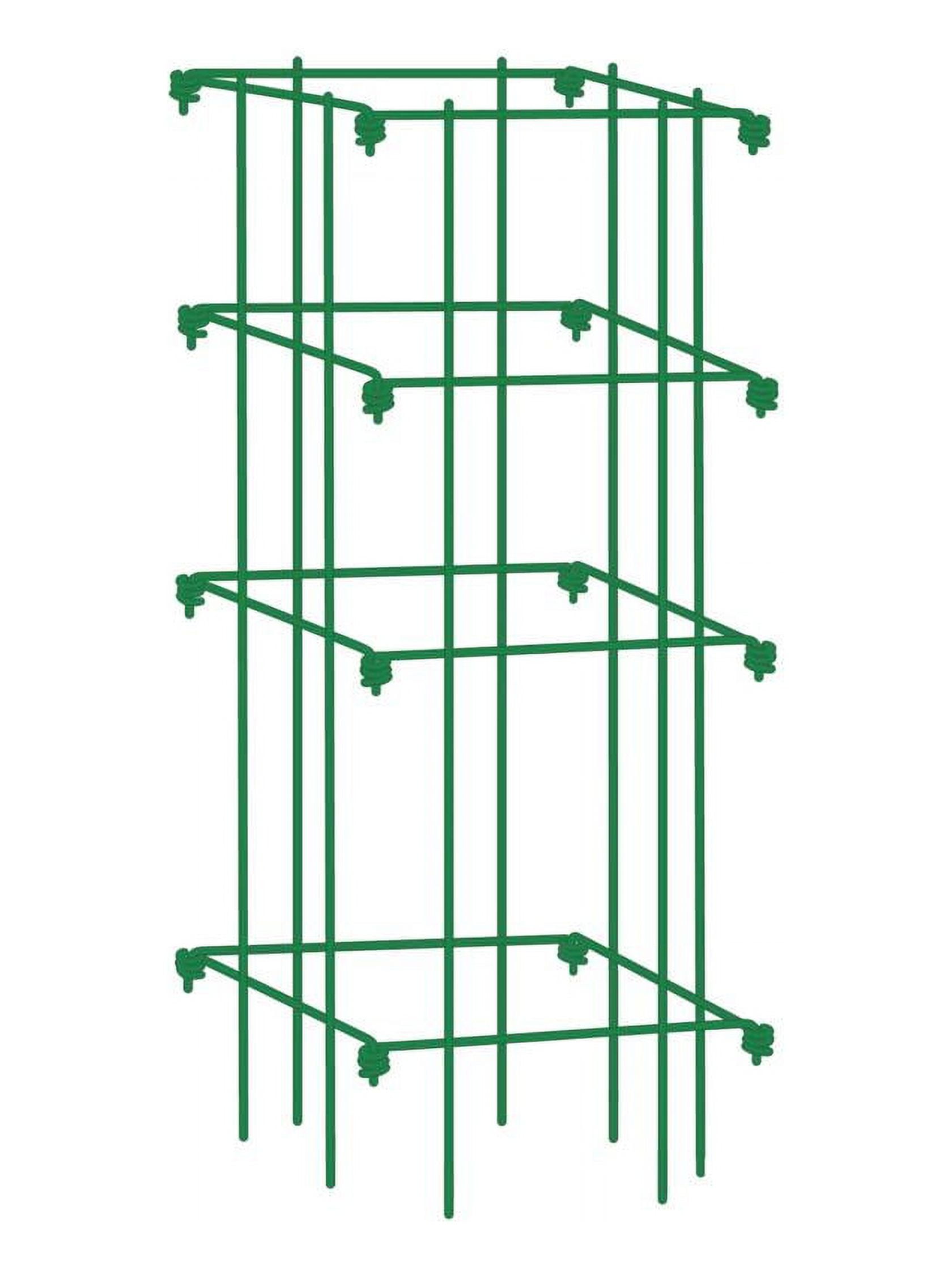 Gardener's Supply Company 39” Powder-Coated Steel Square Tomato Plant ...