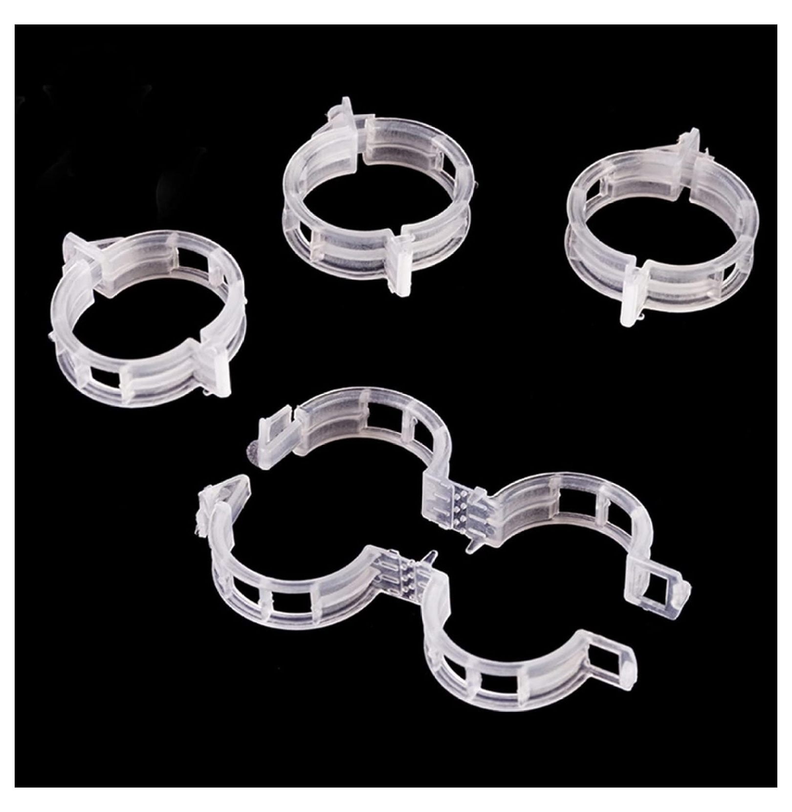 Tomato Clips - 200PCS Plant Support Garden Clips Greenhouse Trellis ...