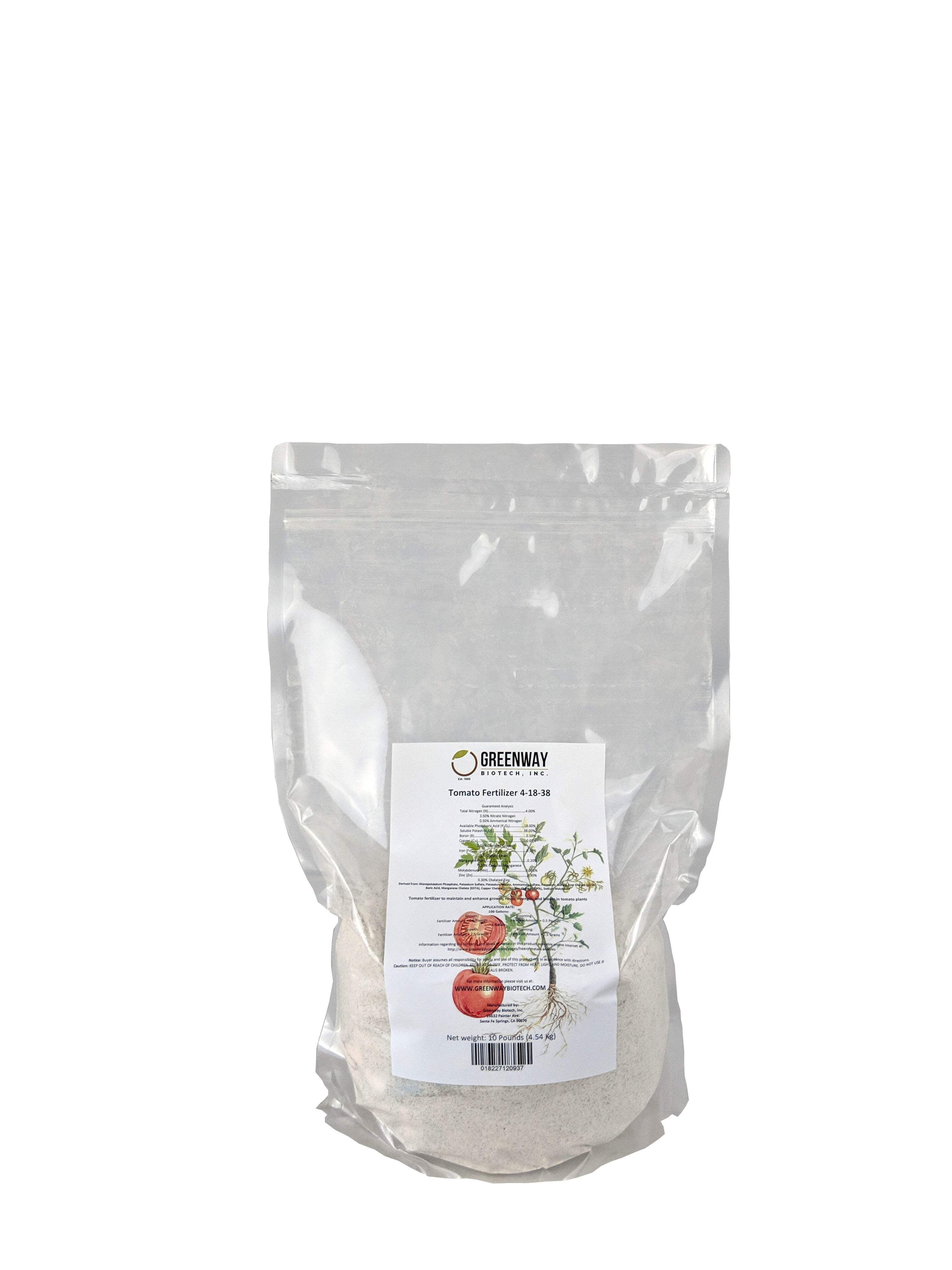 Tomato Fertilizer 4-18-38 | Chelated Micronutrients | Hydroponics, Soil ...