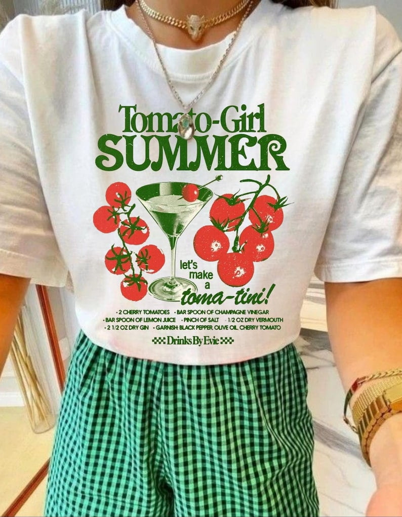 Tomato Girl Summer Graphic Tee,Tomato Shirt,Tomato T-shirt,Tomato Hoodie,Tomato Sweatshirt ...