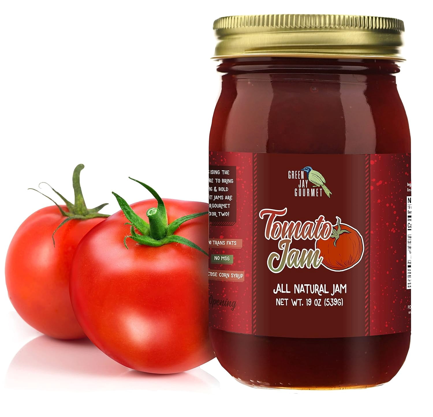 Tomato Jam - Tomato Ketchup Alternative - Premium Tomato Jelly - Sweet ...