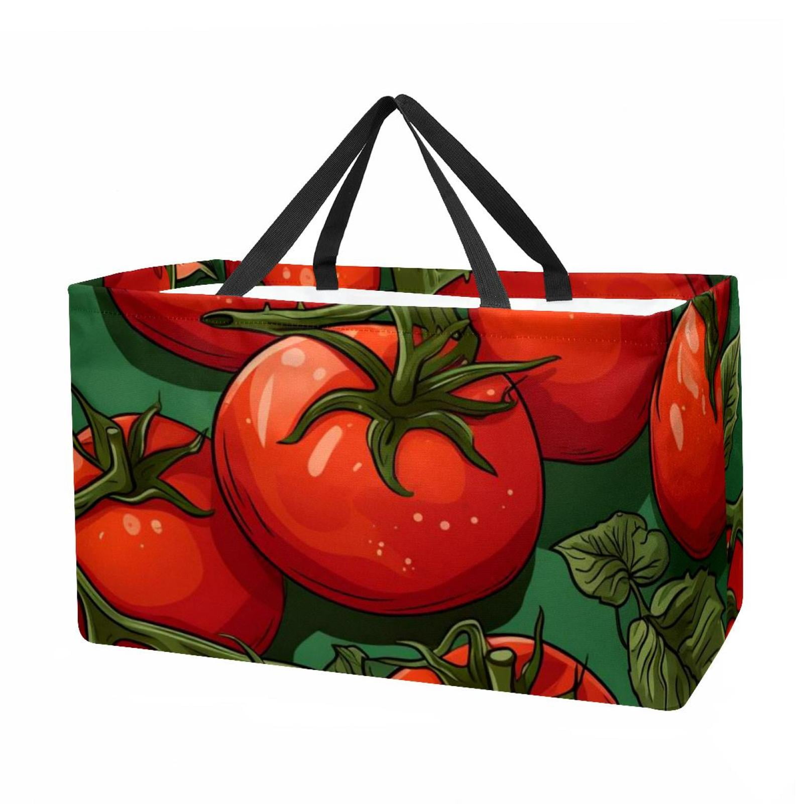 Tomato Large Capacity Reusable Foldable Oxford Cloth Storage Bins ...