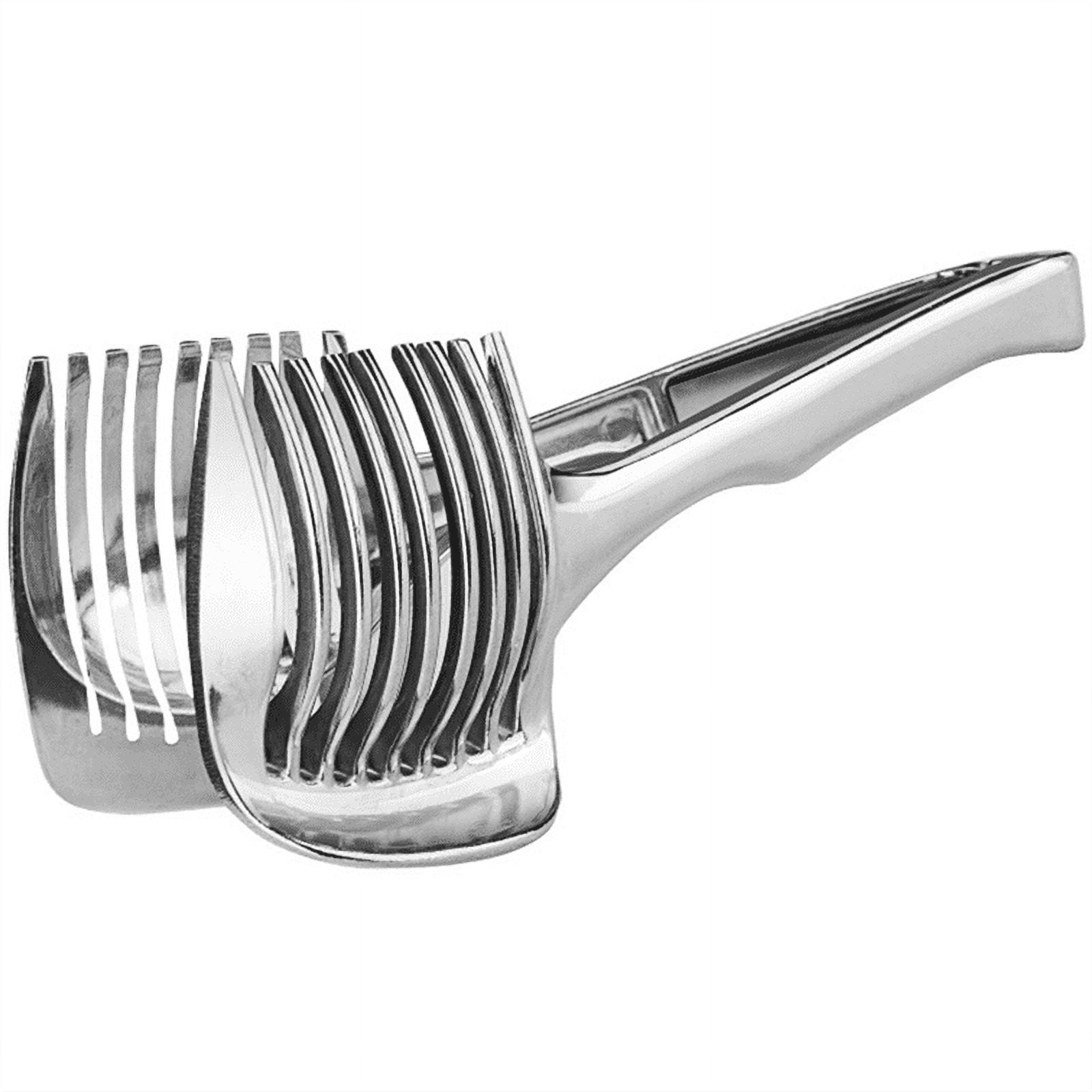 Tomato Lemon Slicer Stand Round Fruit Cutter with Handle Kitchen ...