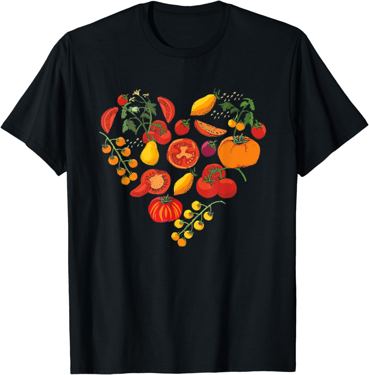 Tomato Love Vegetable Gardener Gardening Tomato T-Shirt - Walmart.com