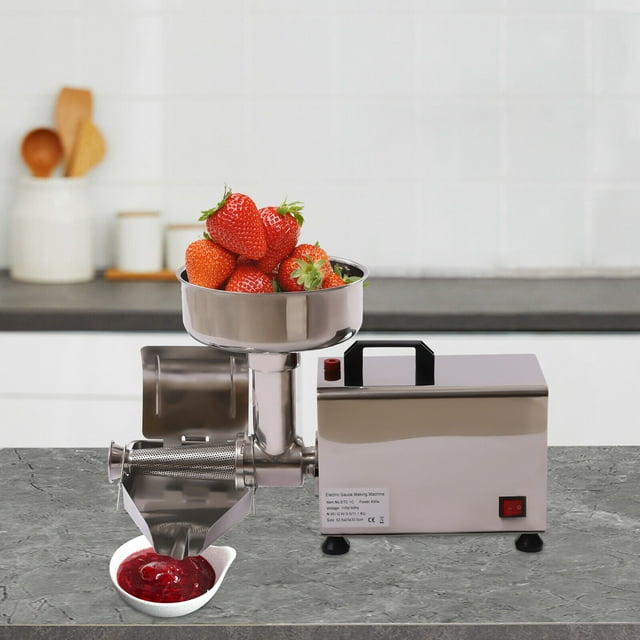 Tomato Milling Machine Electric Tomato Strainer Sauce Maker Stainless ...