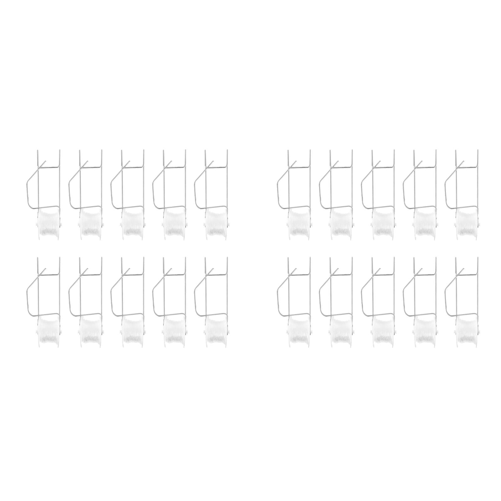 Tomato Trellis Roller Hooks Kit with Twine String - Heavy Duty Support ...