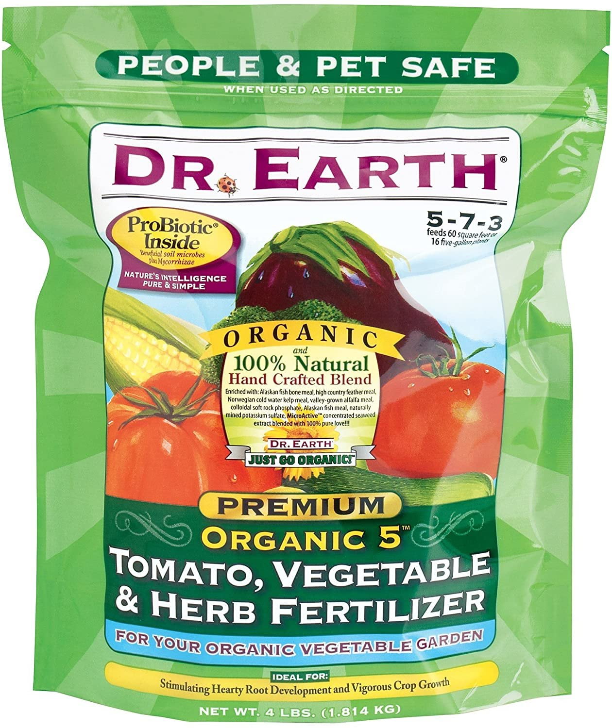 Tomato/Veg/Herb Fert 4# - Walmart.com