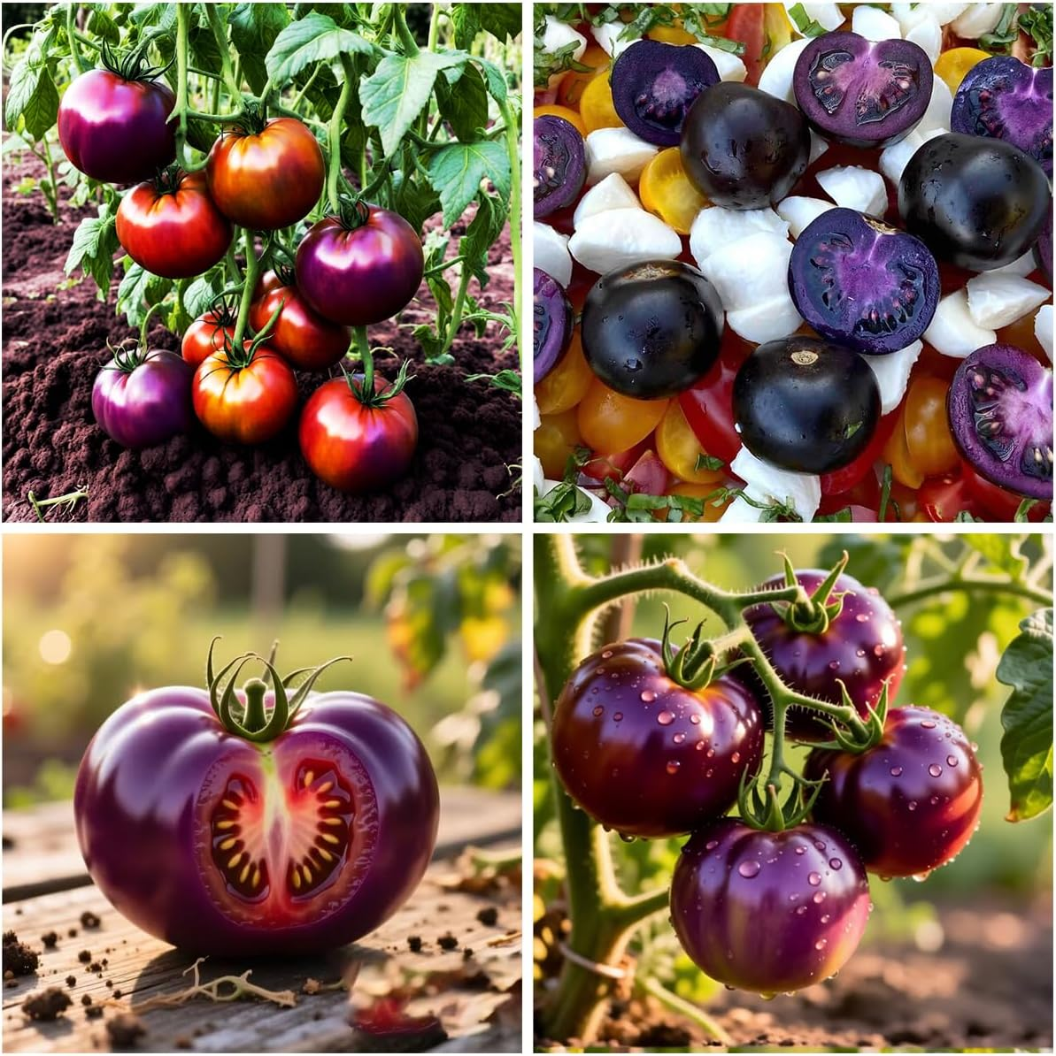 Tomatoes for Planting-(Non-Artificial)-Easy to Grow & Quick Sprouting ...