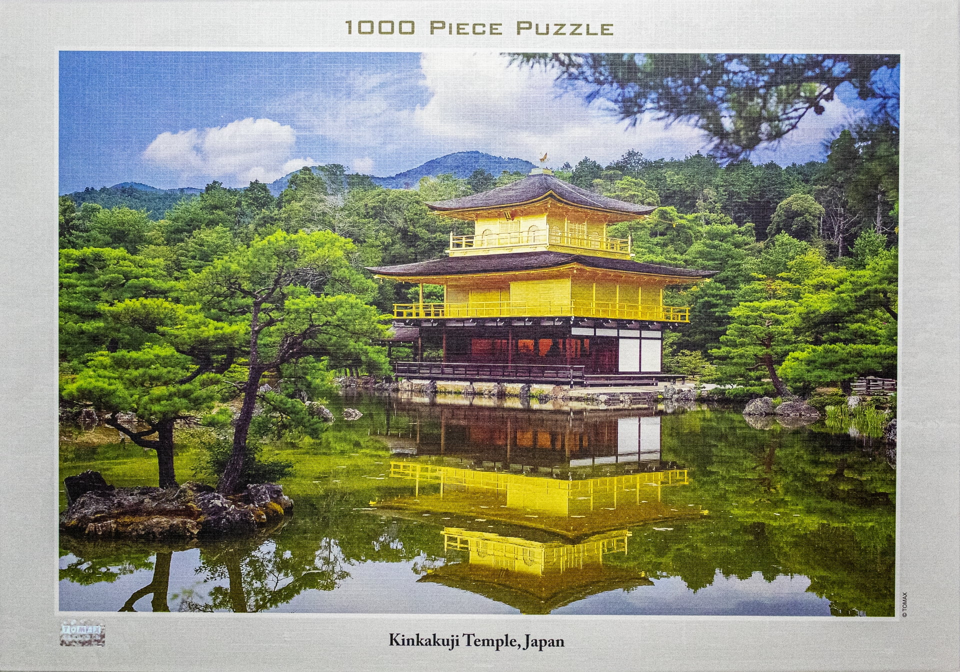 Tomax Jigsaw Puzzle - Japan - Kinkakuji Temple (1000 Pieces) - Walmart.com