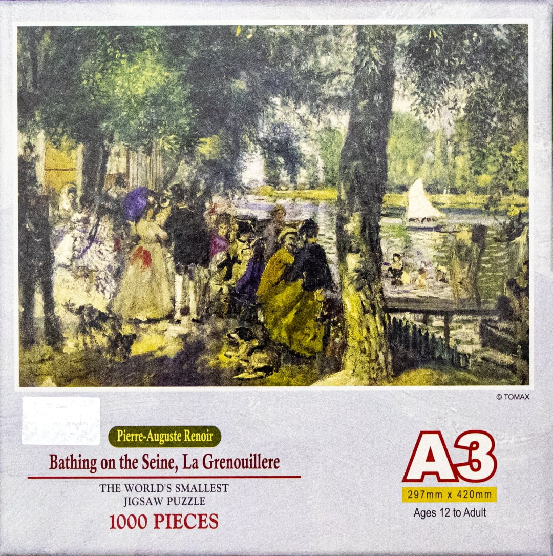 Tomax Miniature Jigsaw Puzzle - Pierre-Auguste Renoir - Bathing on the ...