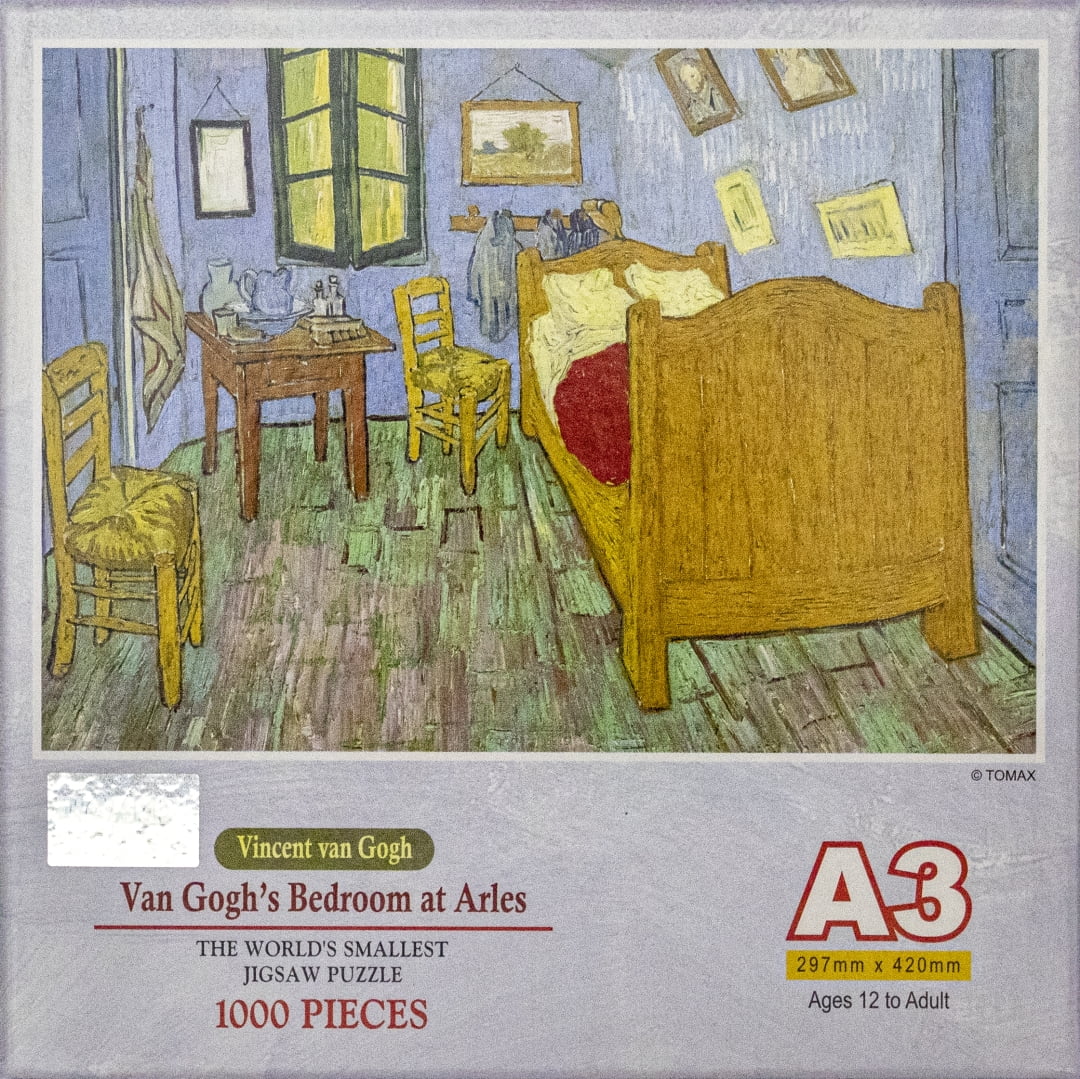 Tomax Miniature Jigsaw Puzzle - Vincent van Gogh - Van Gogh's Bedroom ...