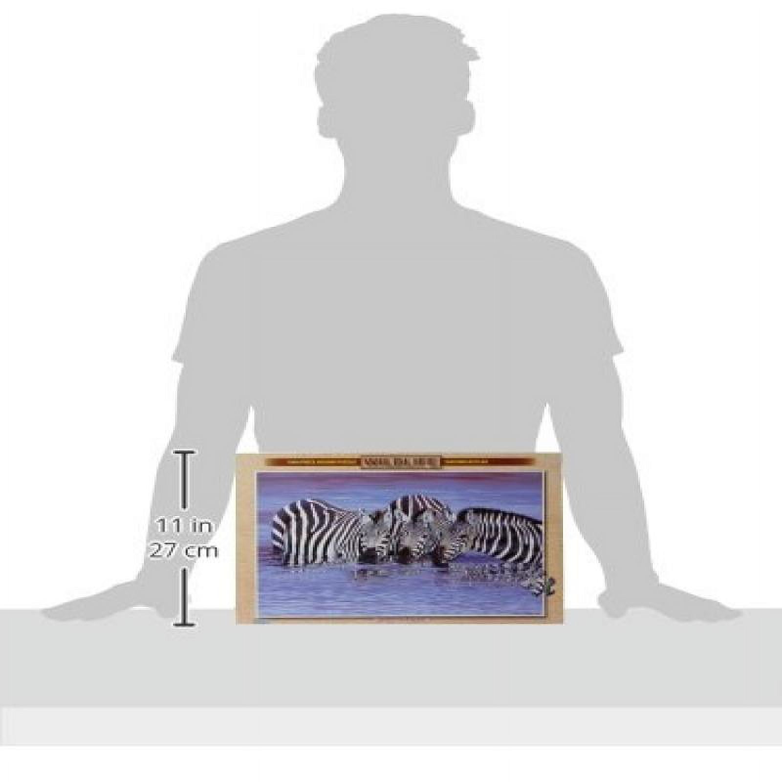 Tomax Zebras in the Water 1000 Piece Jigsaw Puzzle - Walmart.com