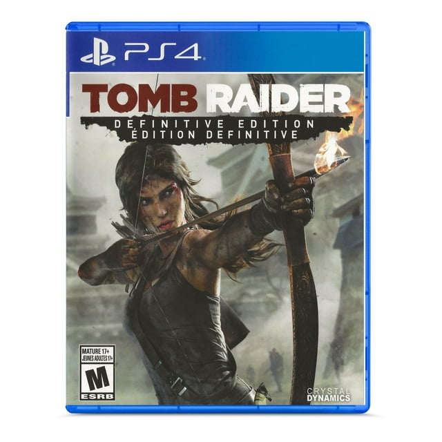Tomb Raider Definitive Edition Playstation 4 New Physical Video Games - Walmart.com