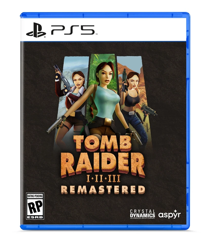 Tomb Raider I-III Remastered Starring Lara Croft - PlayStation 5 ...