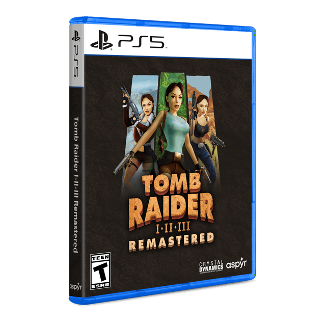 Tomb Raider I-III Remastered Starring Lara Croft, PlayStation 5 ...