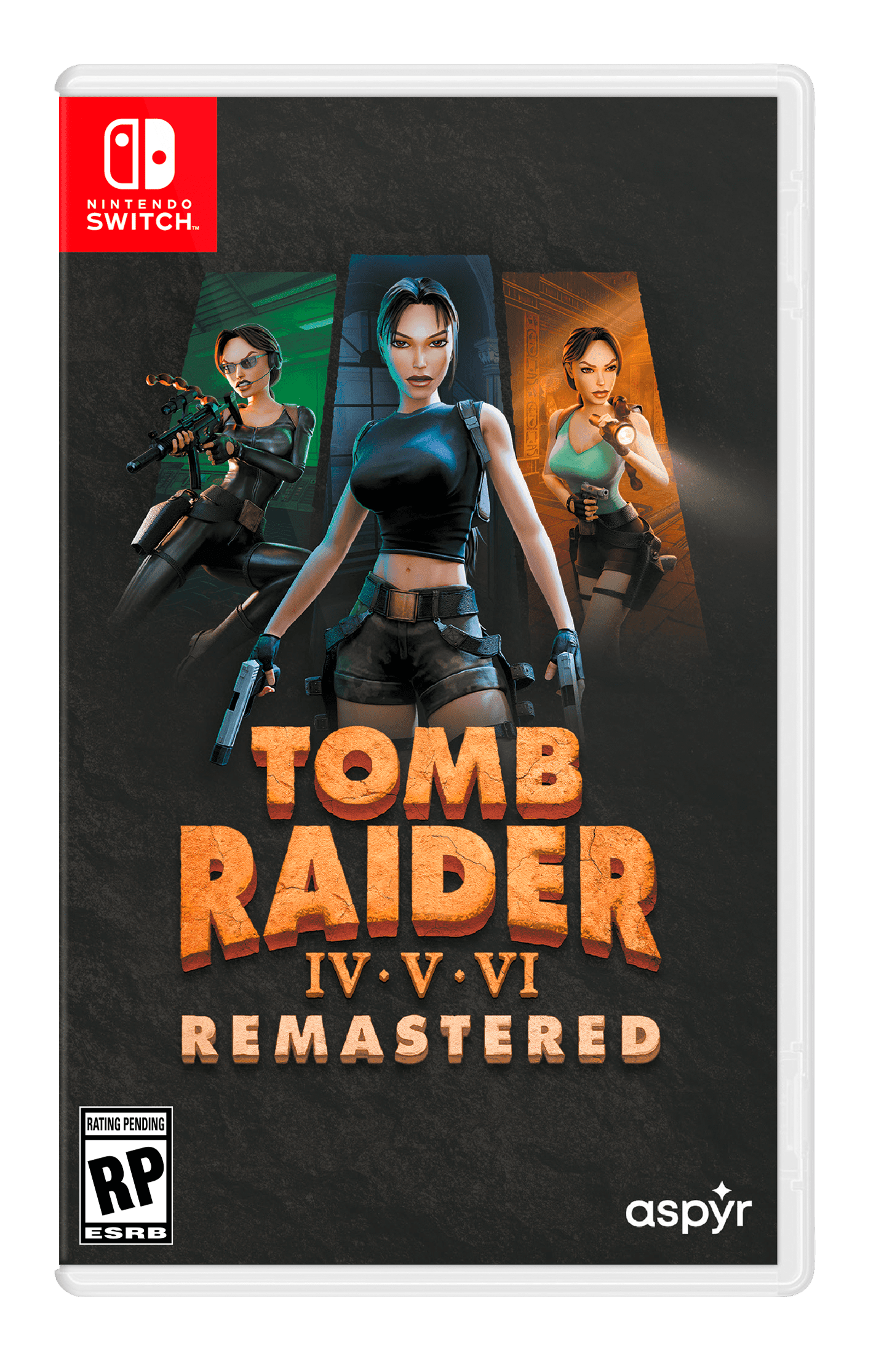 Tomb Raider IV-VI Remastered Starring Lara Croft, Nintendo Switch ...
