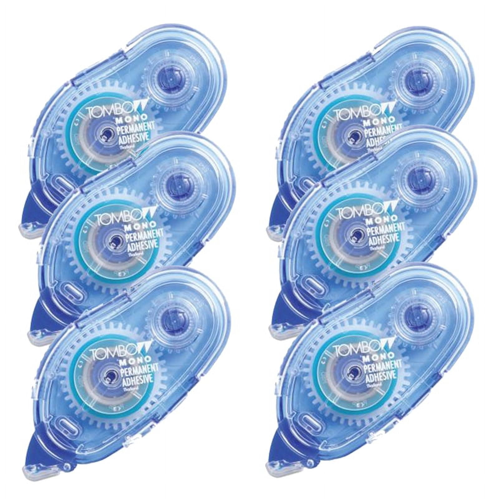 Tombow Mono 62106 Permanent Adhesive Tape Dispenser, 6 Each - Walmart.com