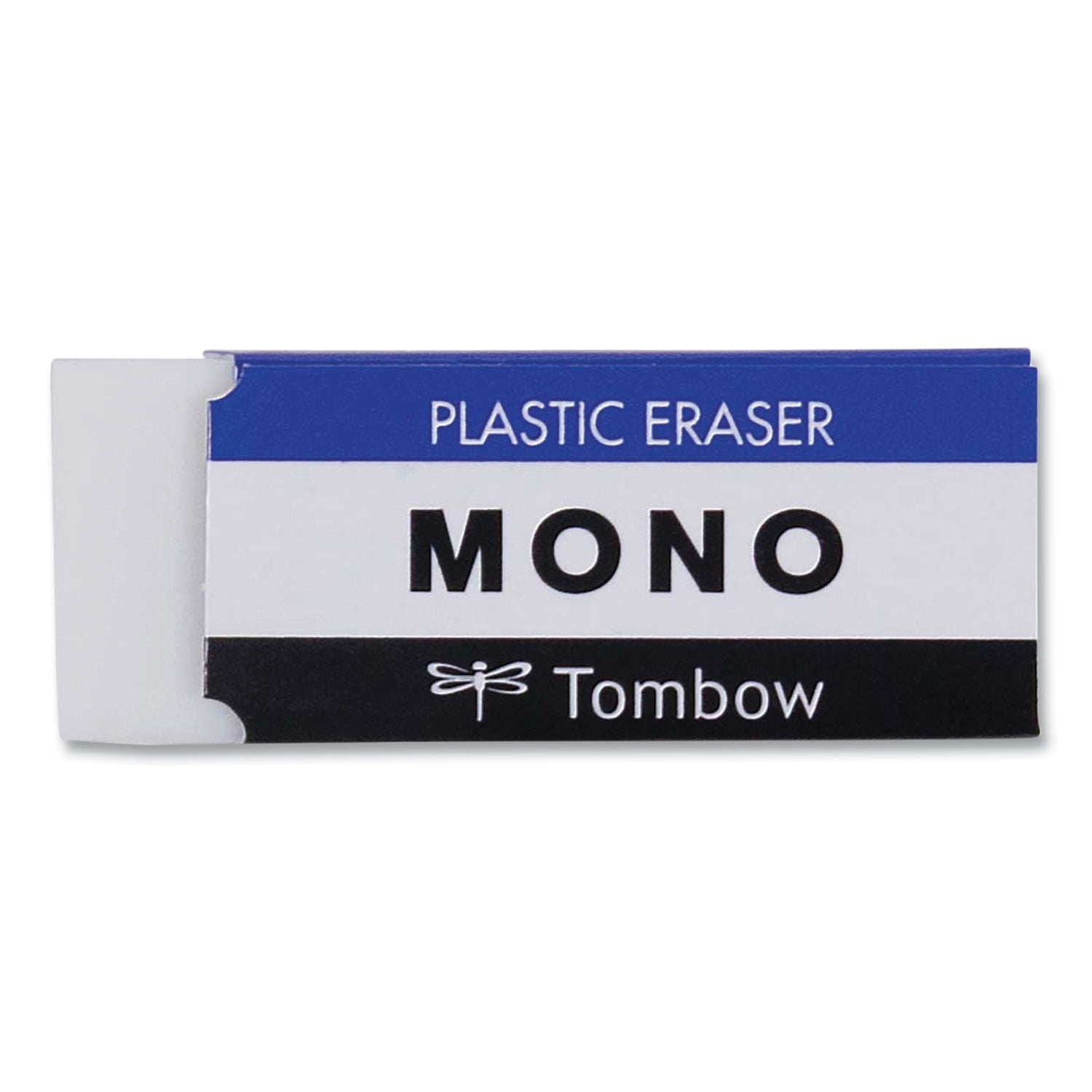 Tombow 57320 Eraser, For Pencil Marks, Rectangular Block, Small, White ...