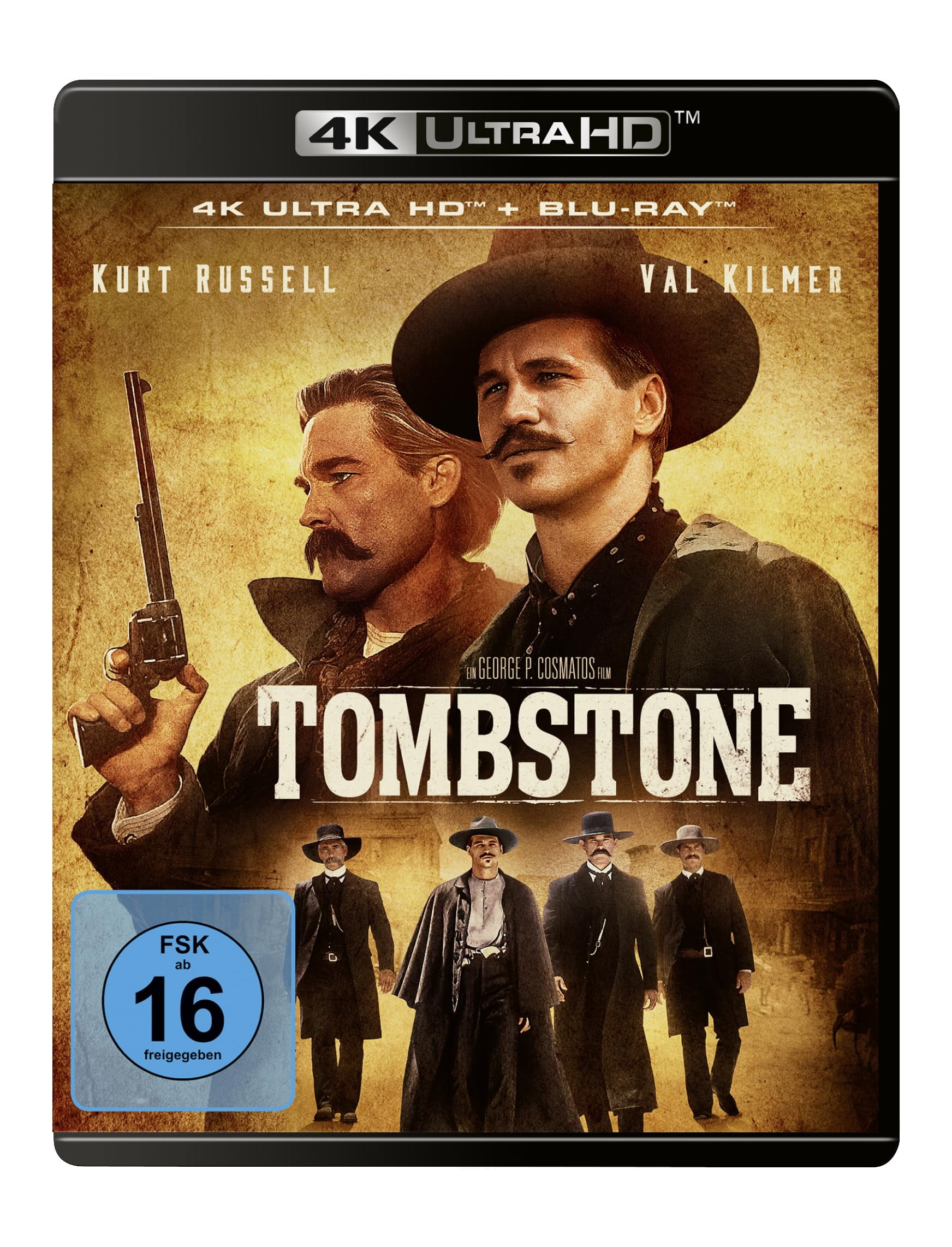 Tombstone (4K Ultra HD) (+ Blu-ray) (4K Ultra HD) Kurt Russell George ...