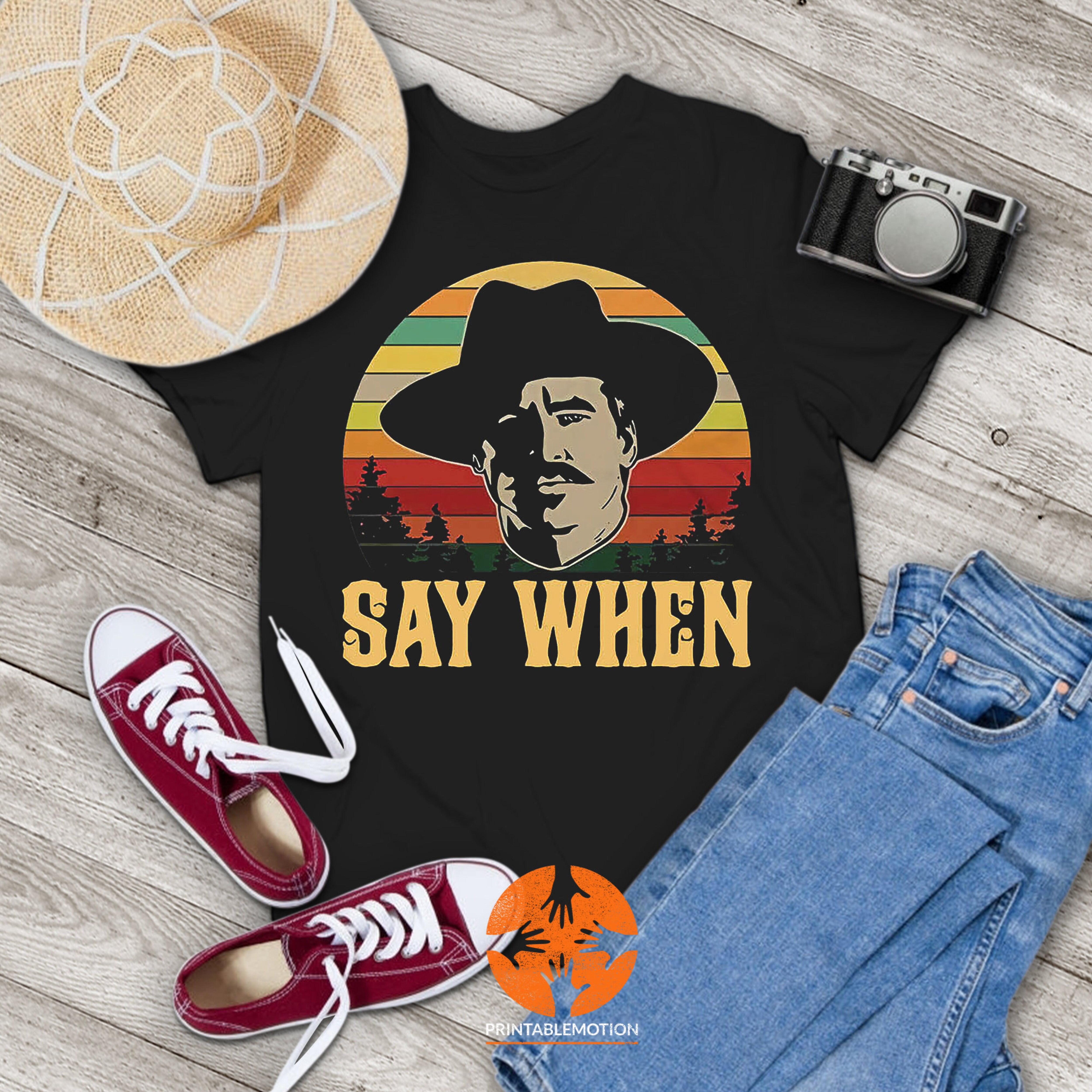 Tombstone Doc Holliday Say When Vintage T-Shirt, Doc Holliday Shirt ...