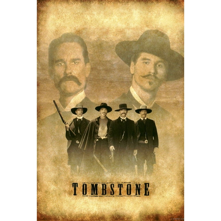 Tombstone Movie Poster Tombstone Movie Poster Framed Art
