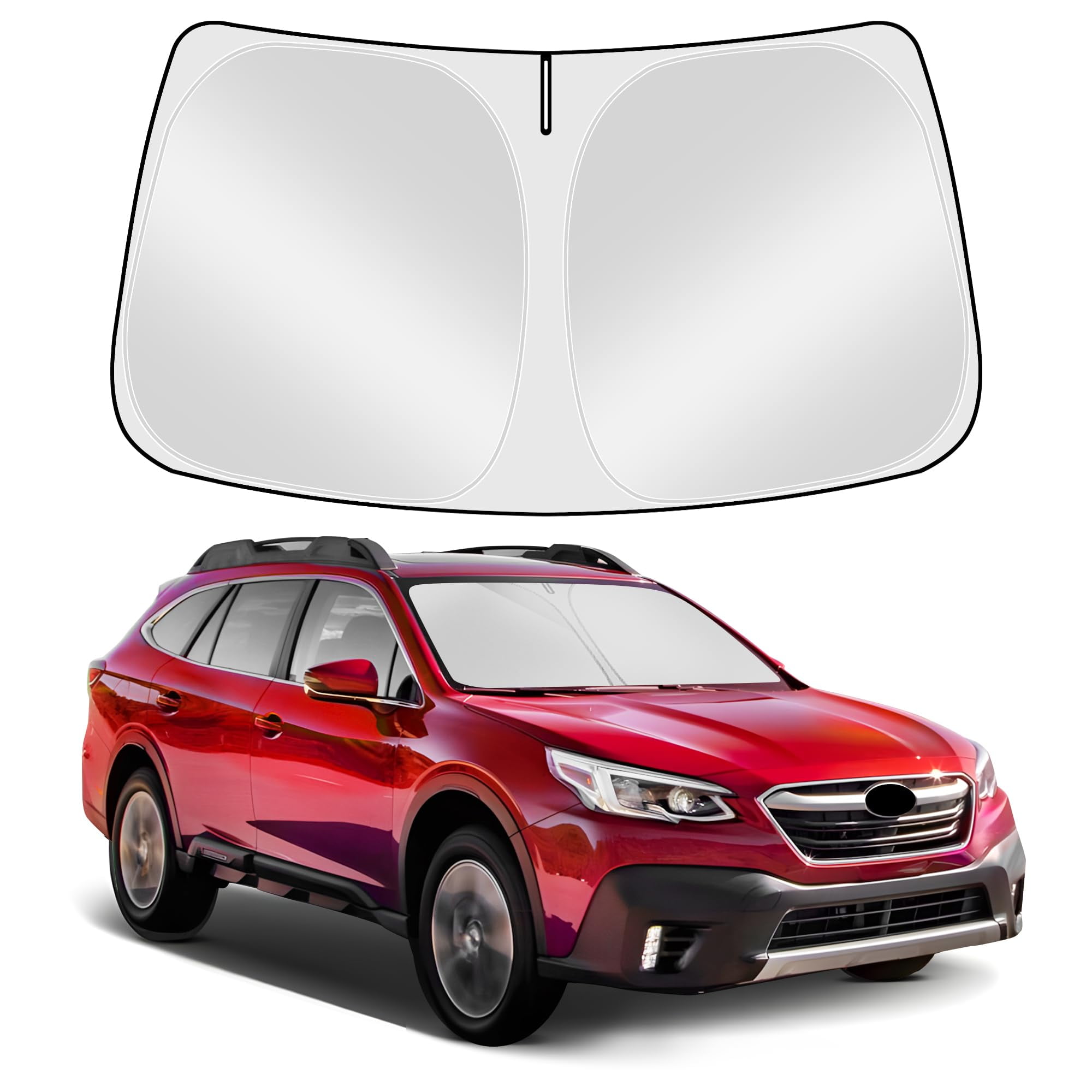 Tombyda Windshield Sunshade for RRF12 Su-baru Outback Wagon 2015-2025 ...