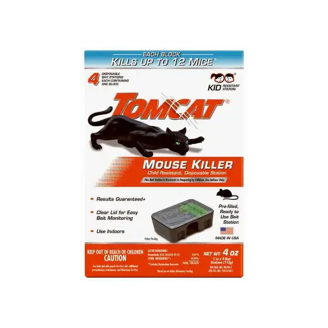 Tomcat 0371610 Station Bait Mouse Tier 3 4Pk 4 Pack, Each - Walmart.com